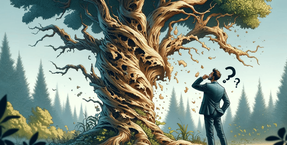 Why is Your Tree Losing Bark? | Strobert Tree Services