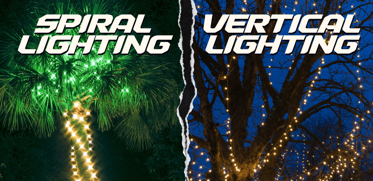 How to Wrap Trees with Lights | Strobert Tree Services
