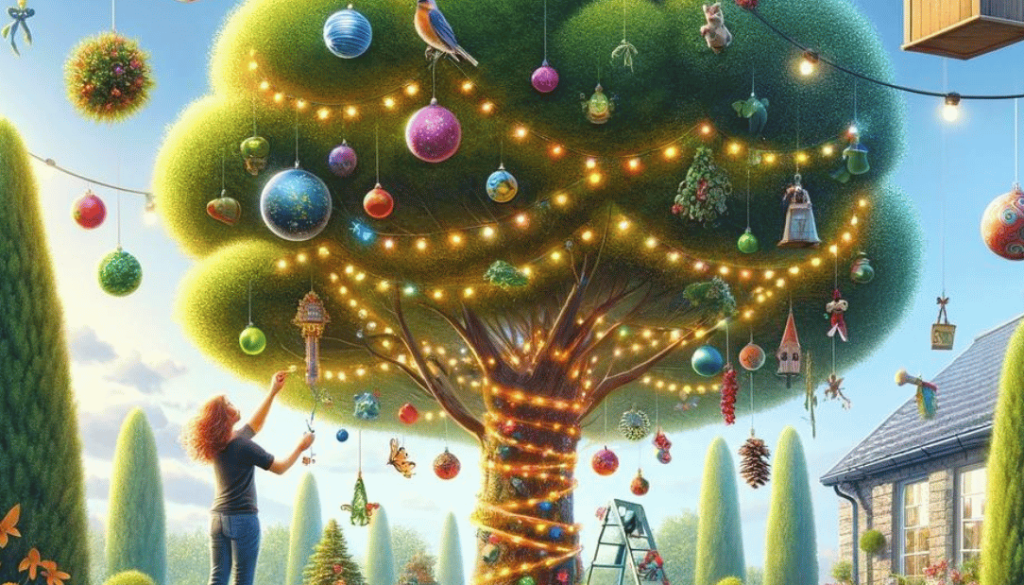 Decorating Outdoor Trees | Strobert Tree Services