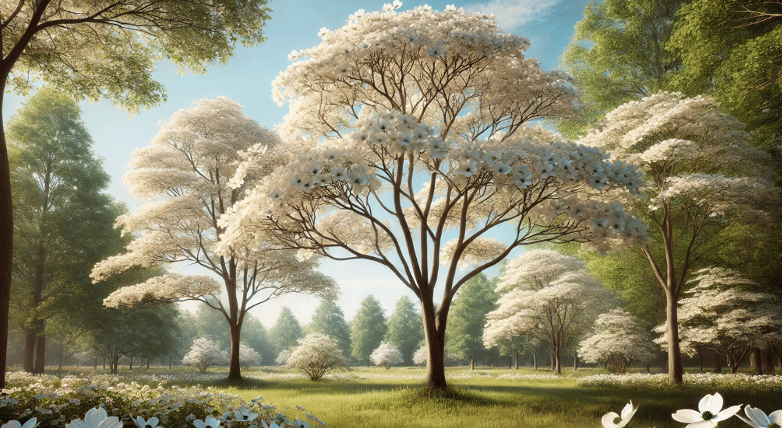 Dogwood White Flowering Trees | Strobert Tree Services