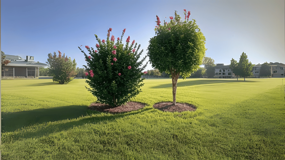 Crepe Myrtle Bush vs Tree | Strobert Tree Services